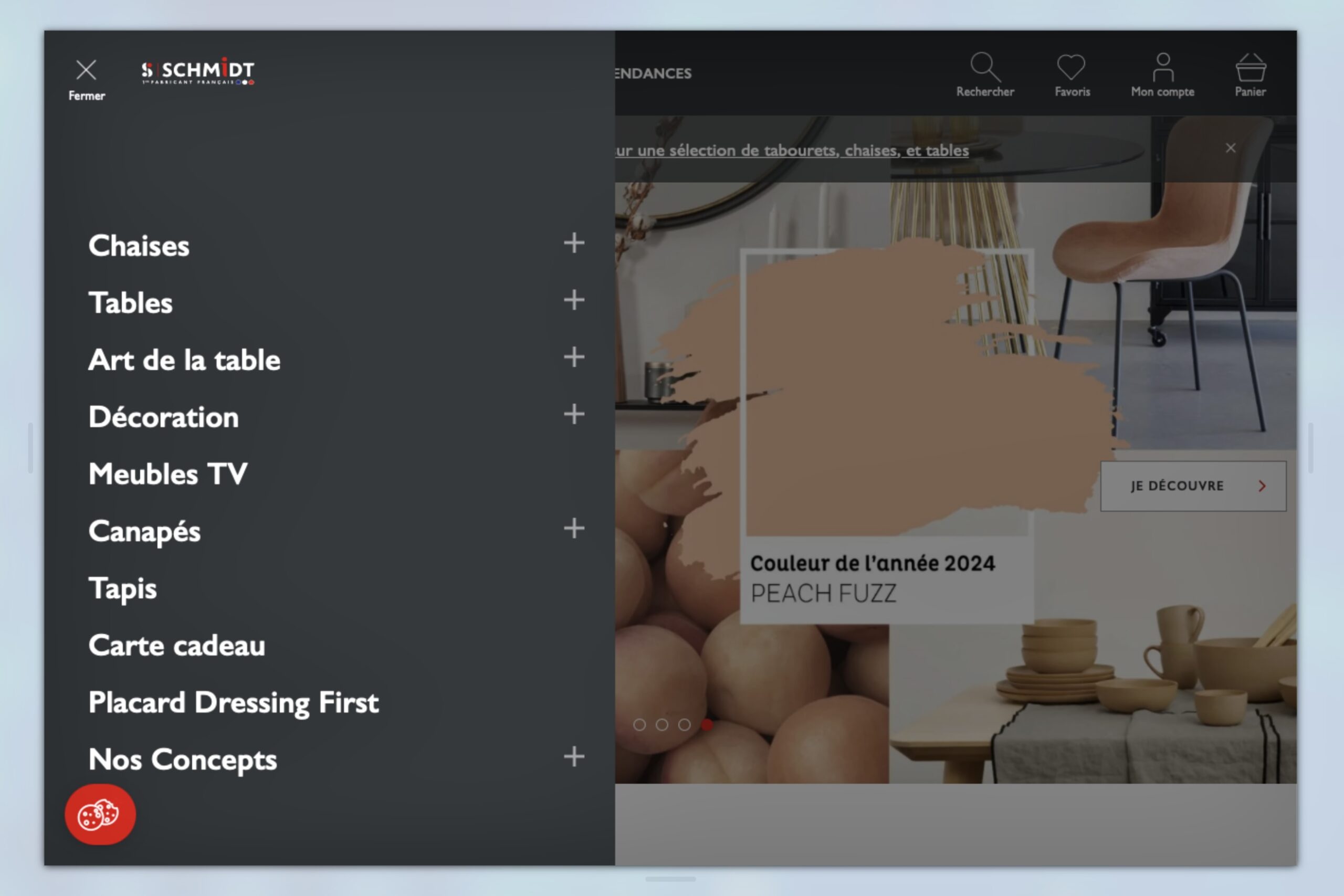 La boutique de vente en ligne Schmidt affiche une progression de 68 % - Meuble Info
