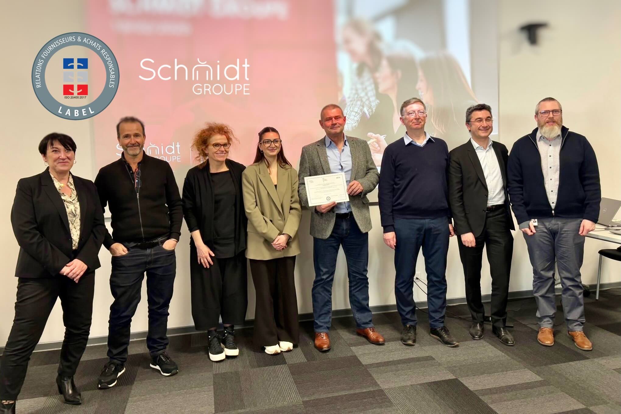 Schmidt Groupe obtient le label “Relations Fournisseurs et Achats ...