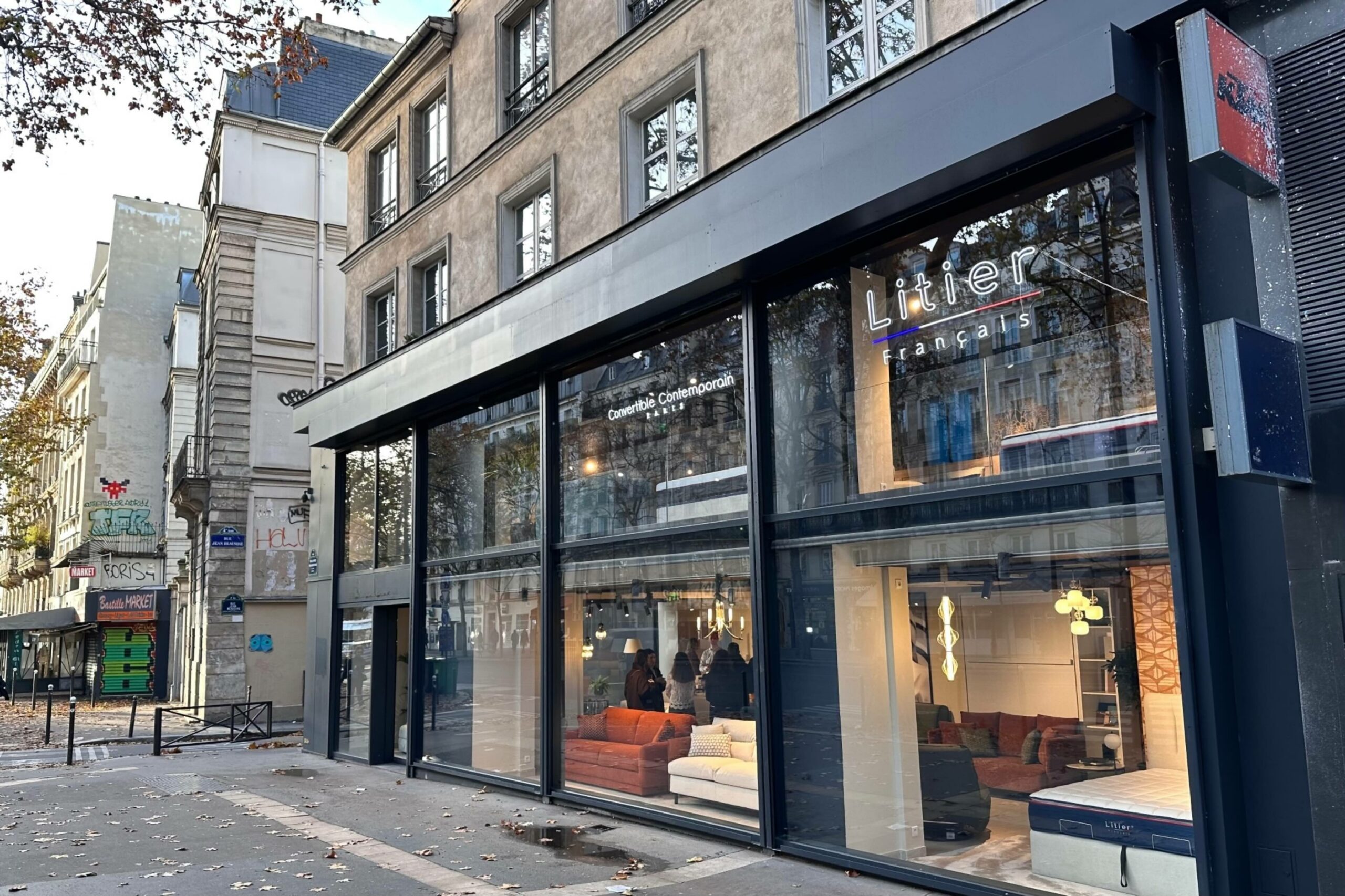 À Paris, Convertible Contemporain et Litier Français testent un modèle ...